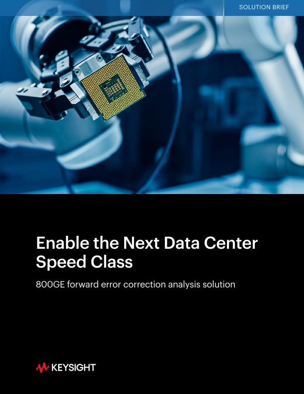 Enable the Next Data Center Speed Class PDF Asset Page | Keysight